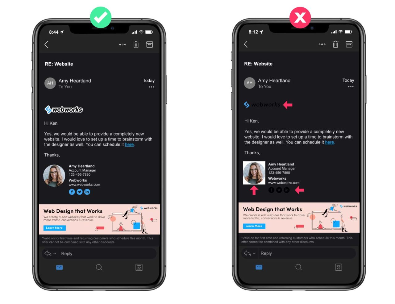 Dark Mode and Your Emails | Black Pearl Mail